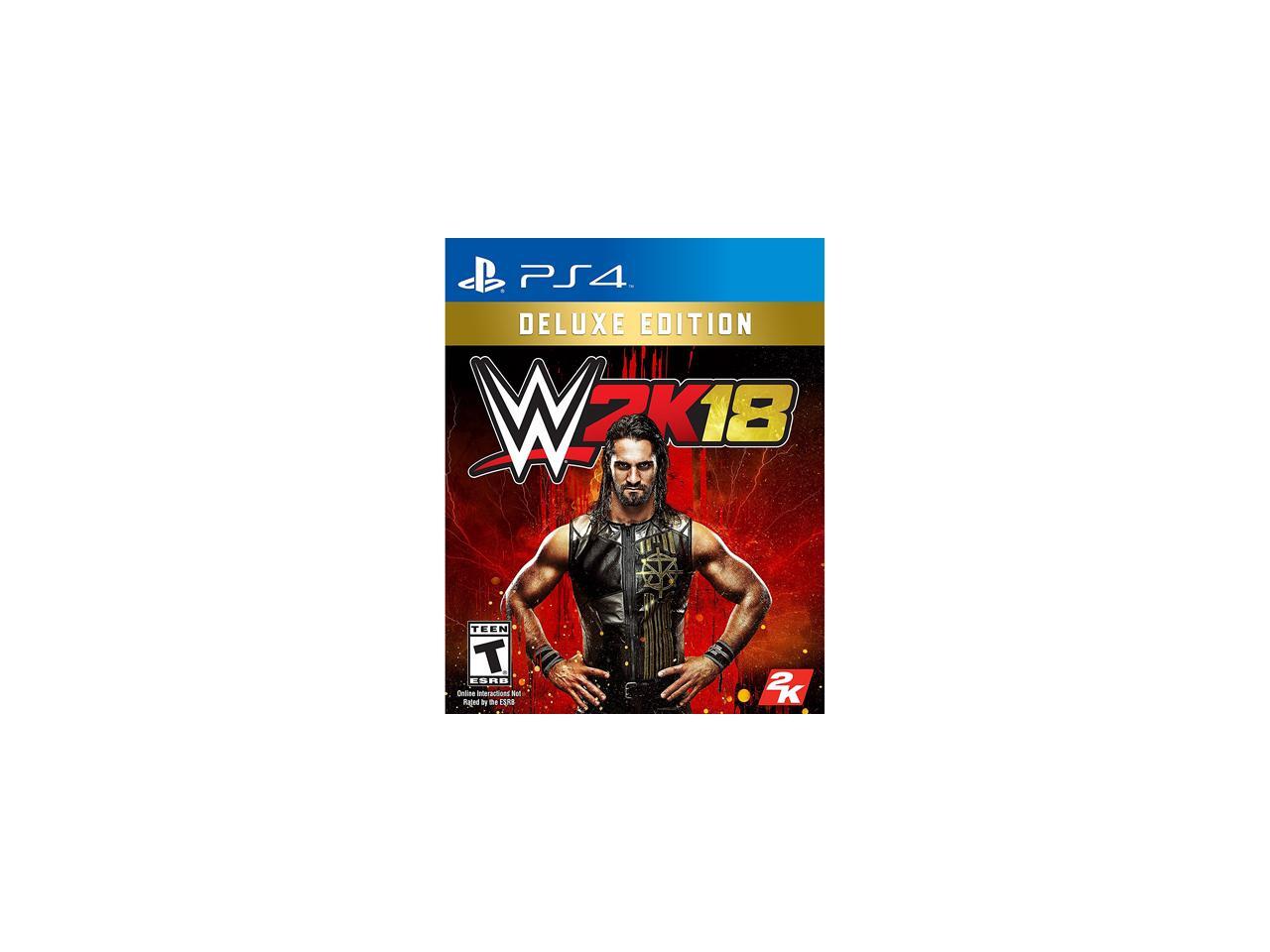 WWE 2K18 Deluxe Edition - PlayStation 4 - Newegg.com