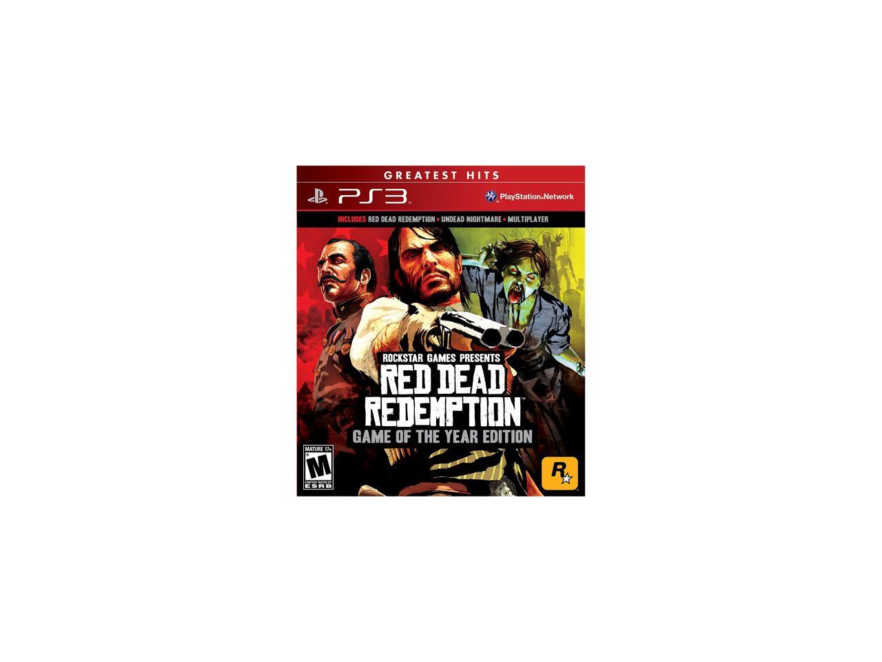 Red Dead Redemption: Game of the Year Edition PlayStation 3 - Newegg.com