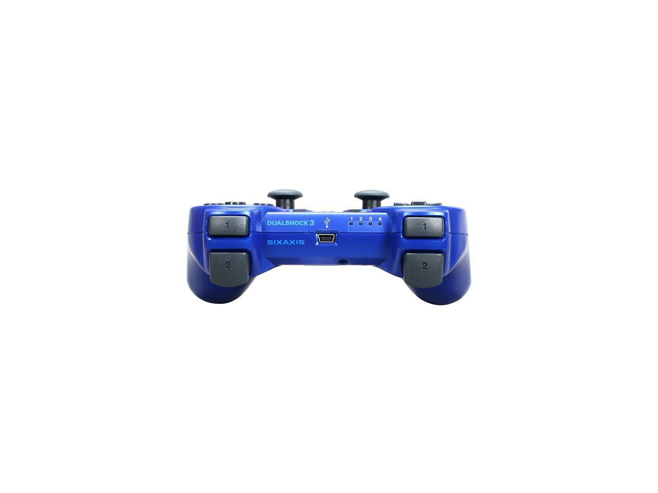 SONY PlayStation 3 DualShock3 Wireless Controller (Metallic Blue ...