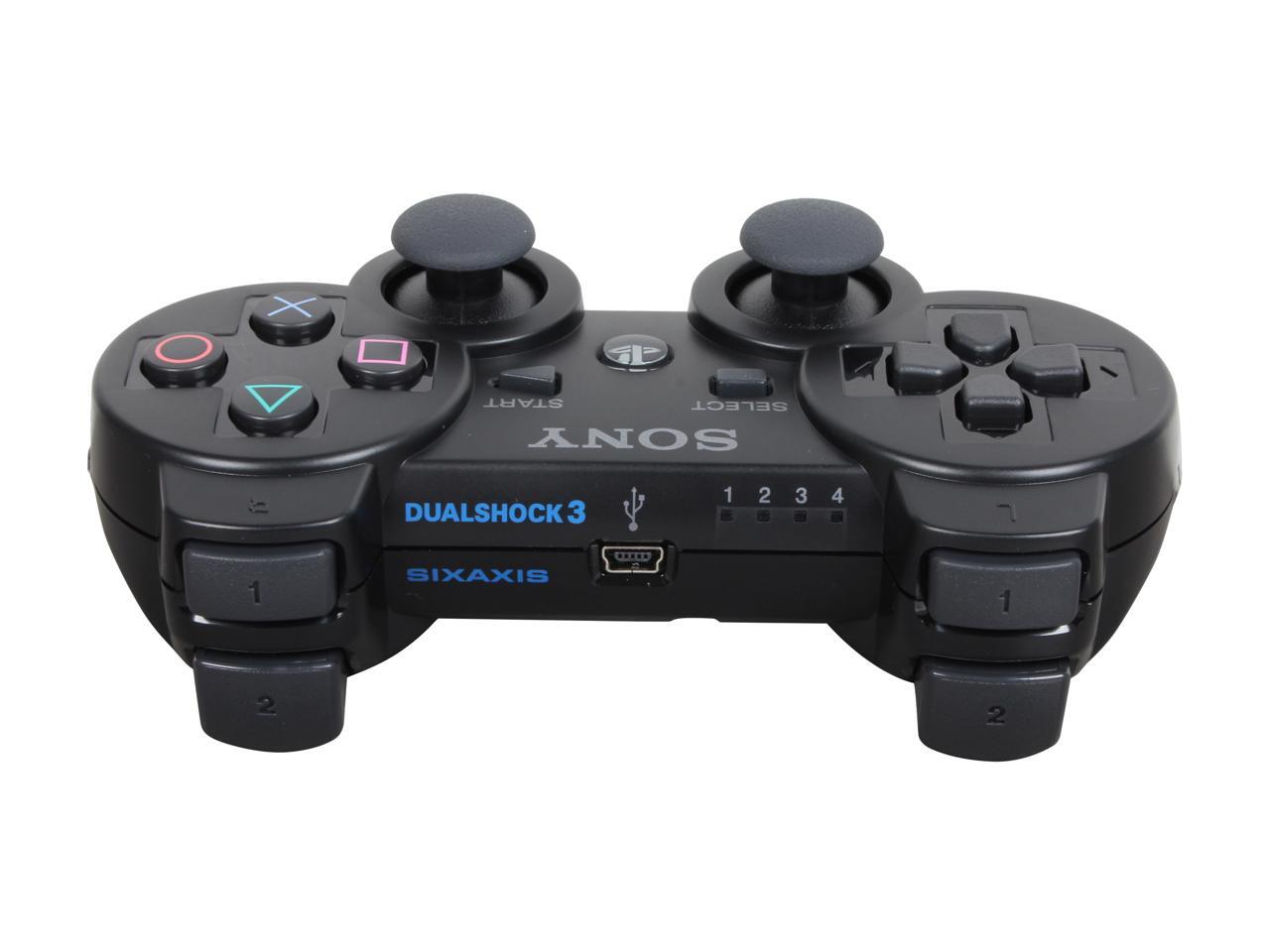 Open Box: SONY DualShock 3 Wireless Controller Black - Newegg.com