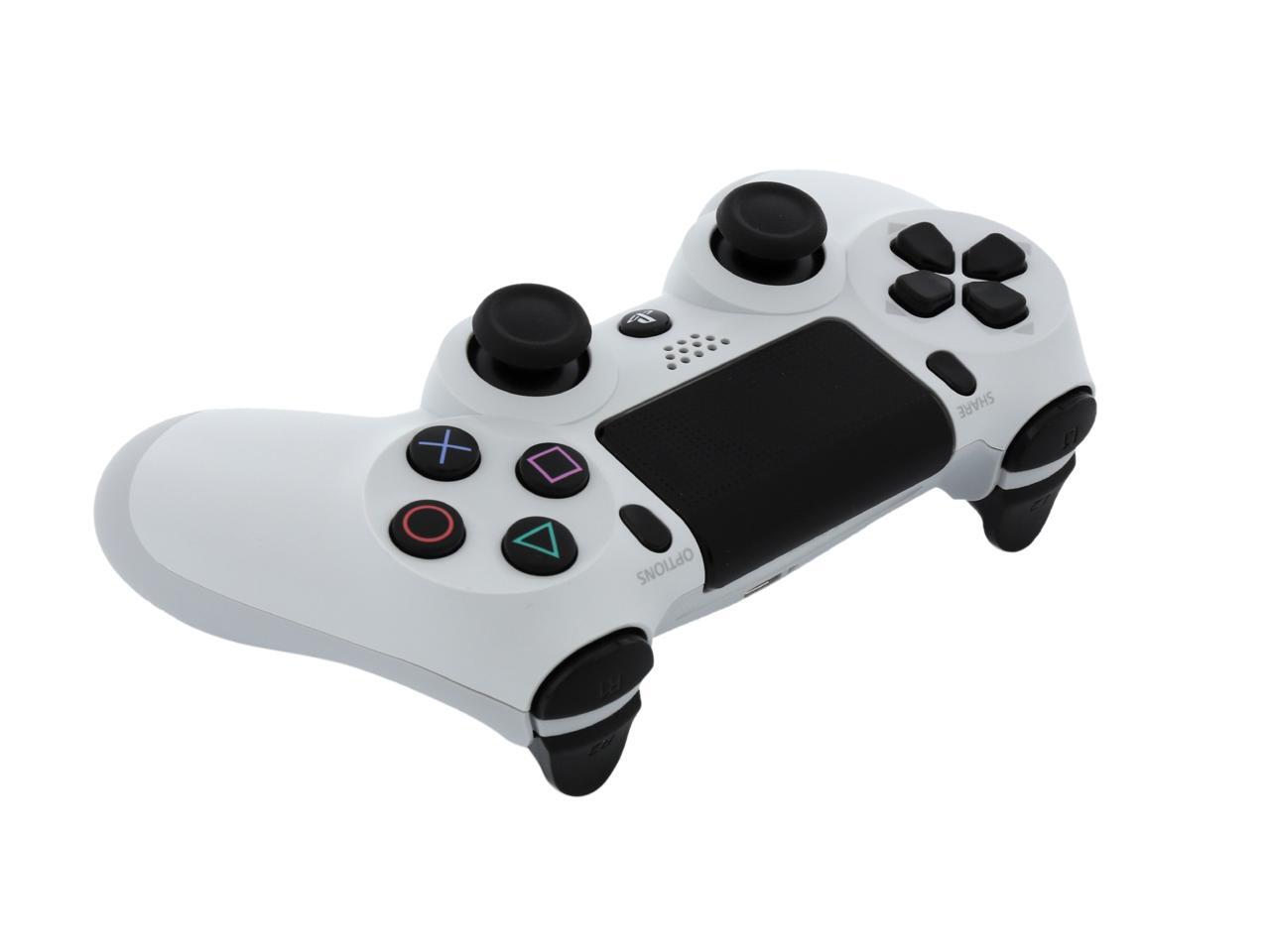 Sony DualShock 4 Wireless Controller for PlayStation 4 - Glacier White ...