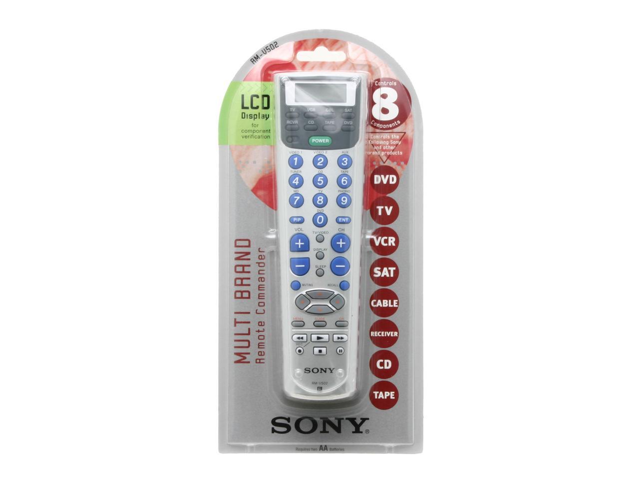 SONY RM-V502 Infrared Universal Remote Control - Newegg.com