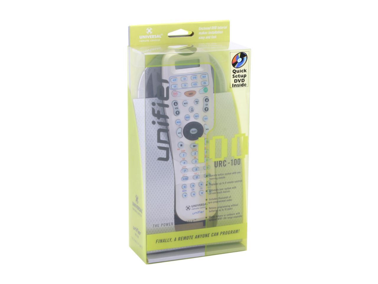 Open Box: URC URC-100 Infrared / RF Universal Unifier Remote Control ...