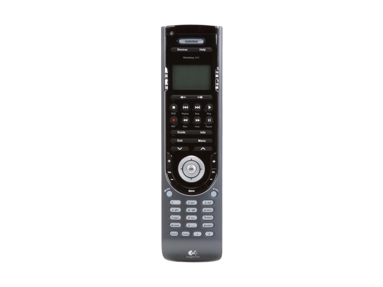 Refurbished: Logitech Harmony 550 Advanced Infrared Universal Remote ...