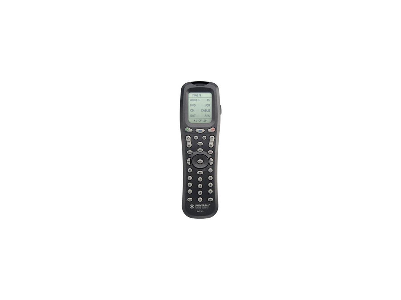 URC RF30 Infrared / RF Universal MasterControl Remote Control - Newegg.com