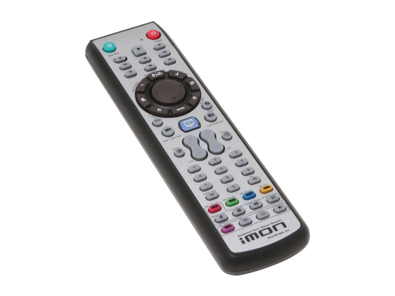 soundgraph iMON VFD-S Infrared PC Receiver & Remote Control Silver ...