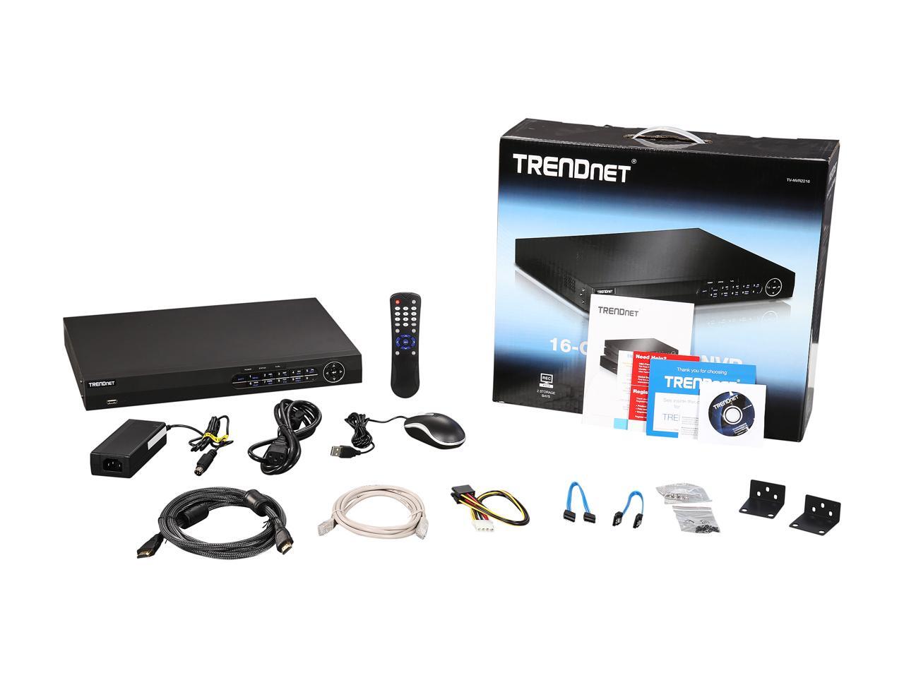 TRENDnet TV-NVR2216 (v1.0R) 16-Channel HD NVR - Newegg.com