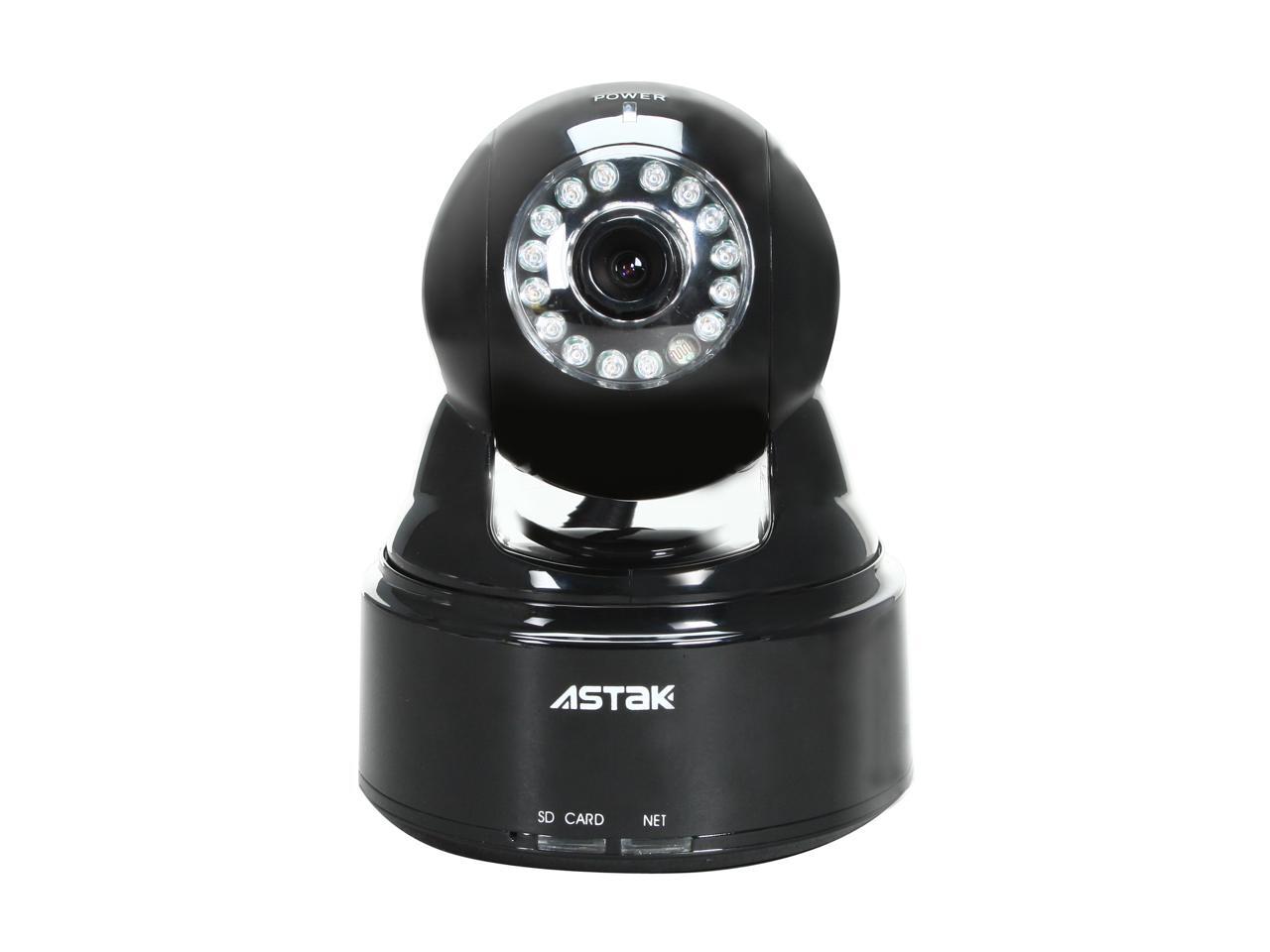 Astak Wireless IP Camera with 2-Way Audio, 802.11b/g, MAX Resolution ...