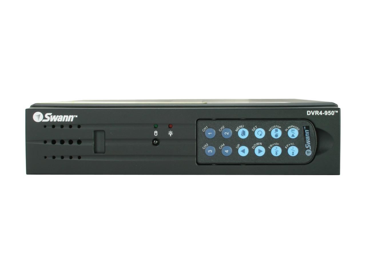 Swann 4 Camera+4 Channel 320GB DVR with USB 2.0 Port - Newegg.com
