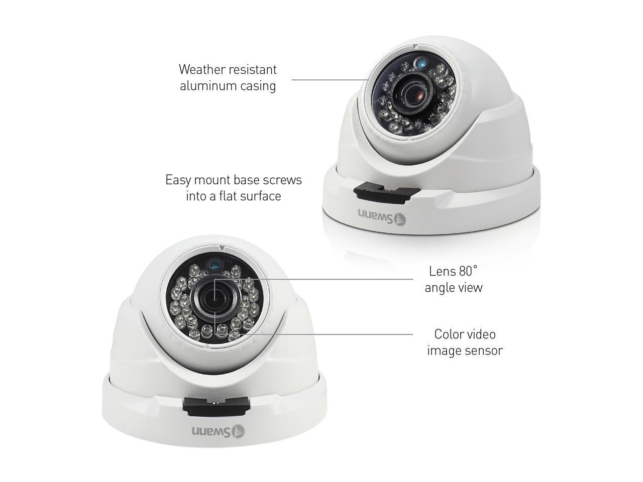 Swann 4MP POE Dome Camera (Works with 7400 Series) - Newegg.com