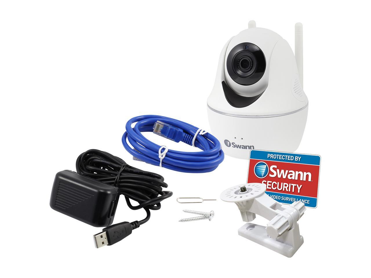 Swann Wireless Pan & Tilt Security Camera 1080p Full HD Camera with ...