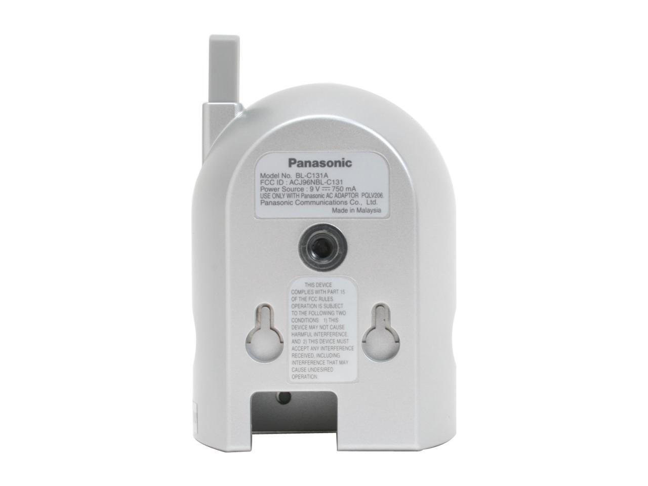 Panasonic BL-C131A Wireless Pan/Tilt MPEG-4 PetCam Network Camera with ...