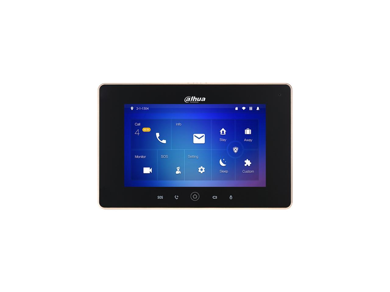 Dahua DHI-VTH5221D-S WiFi Color Indoor Monitor (Black) - Newegg.com