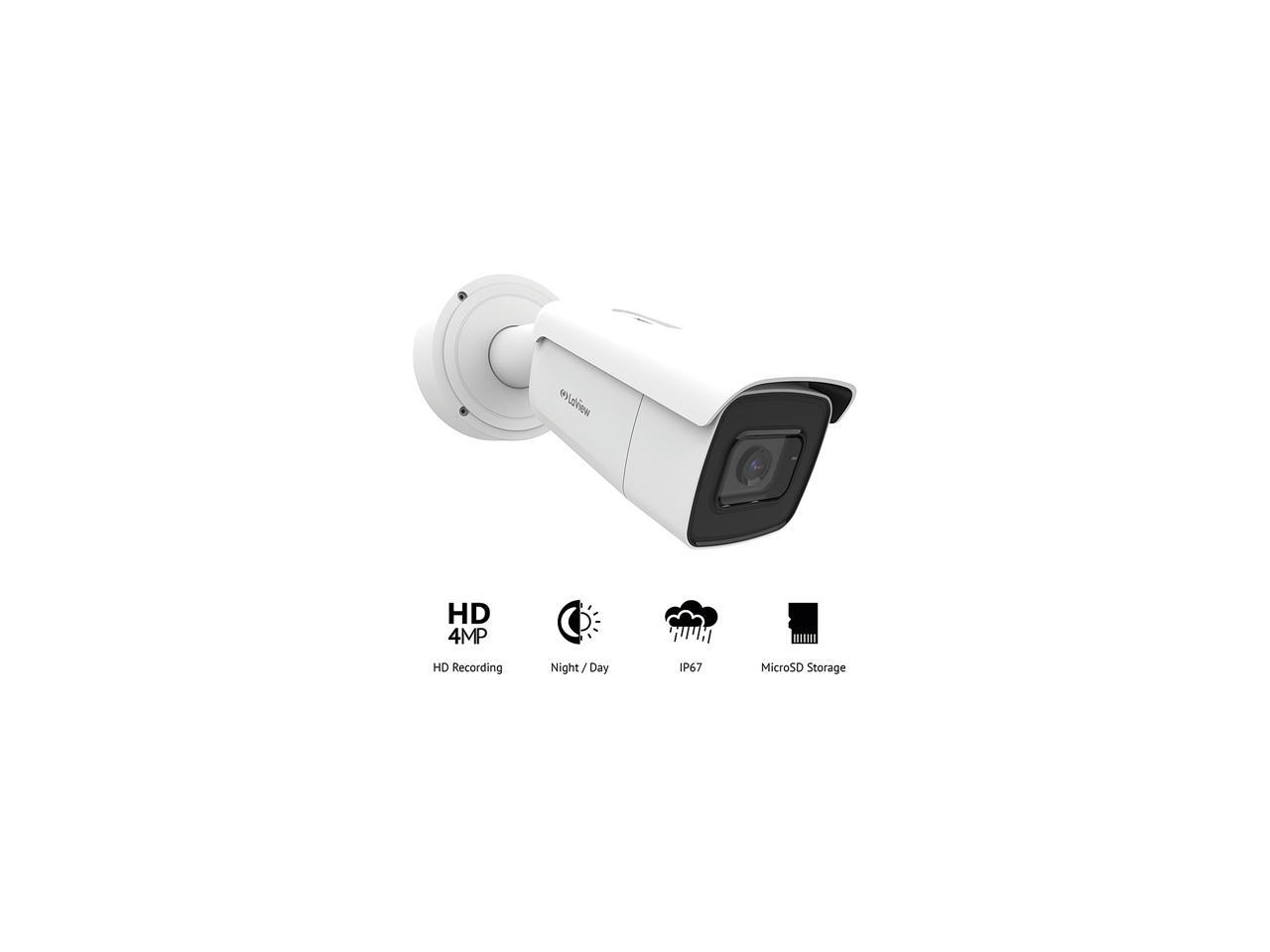 LaView LV-PB6340-VF 4.0MP Network Motorized Lens Bullet Camera - Newegg.com