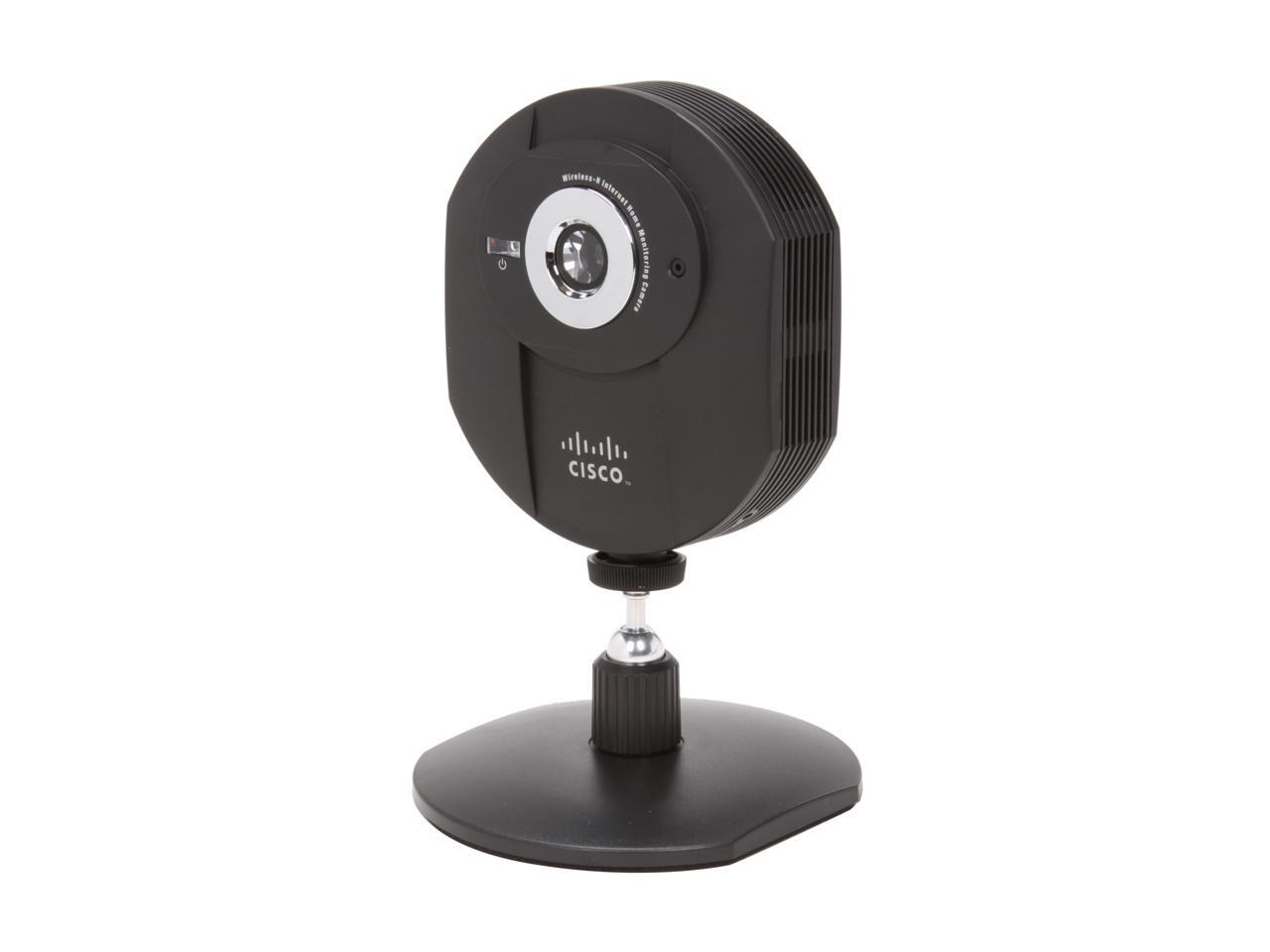 Linksys Wireless-N+RJ45 IP Camera with 1-Way Audio / Wi-Fi Protected ...