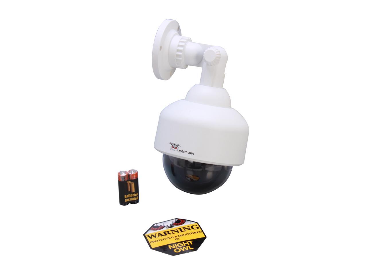 Night Owl DUM-PTZ-W Decoy PTZ Camera with Flashing LED Light - Newegg.com