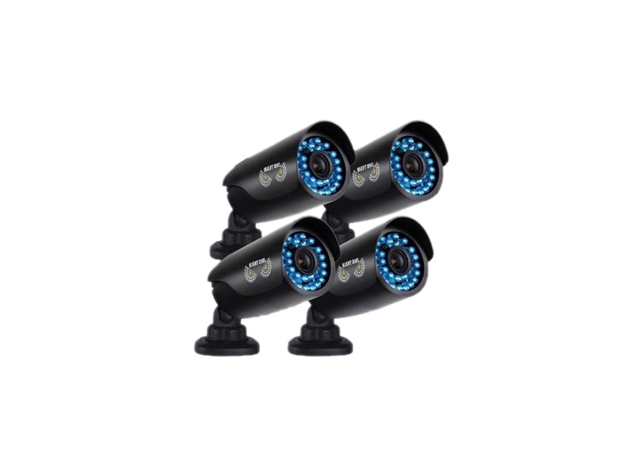 Night Owl CAM-4PK-AHD7 4 Pack of In/Outdoor 720P Security Bullet ...