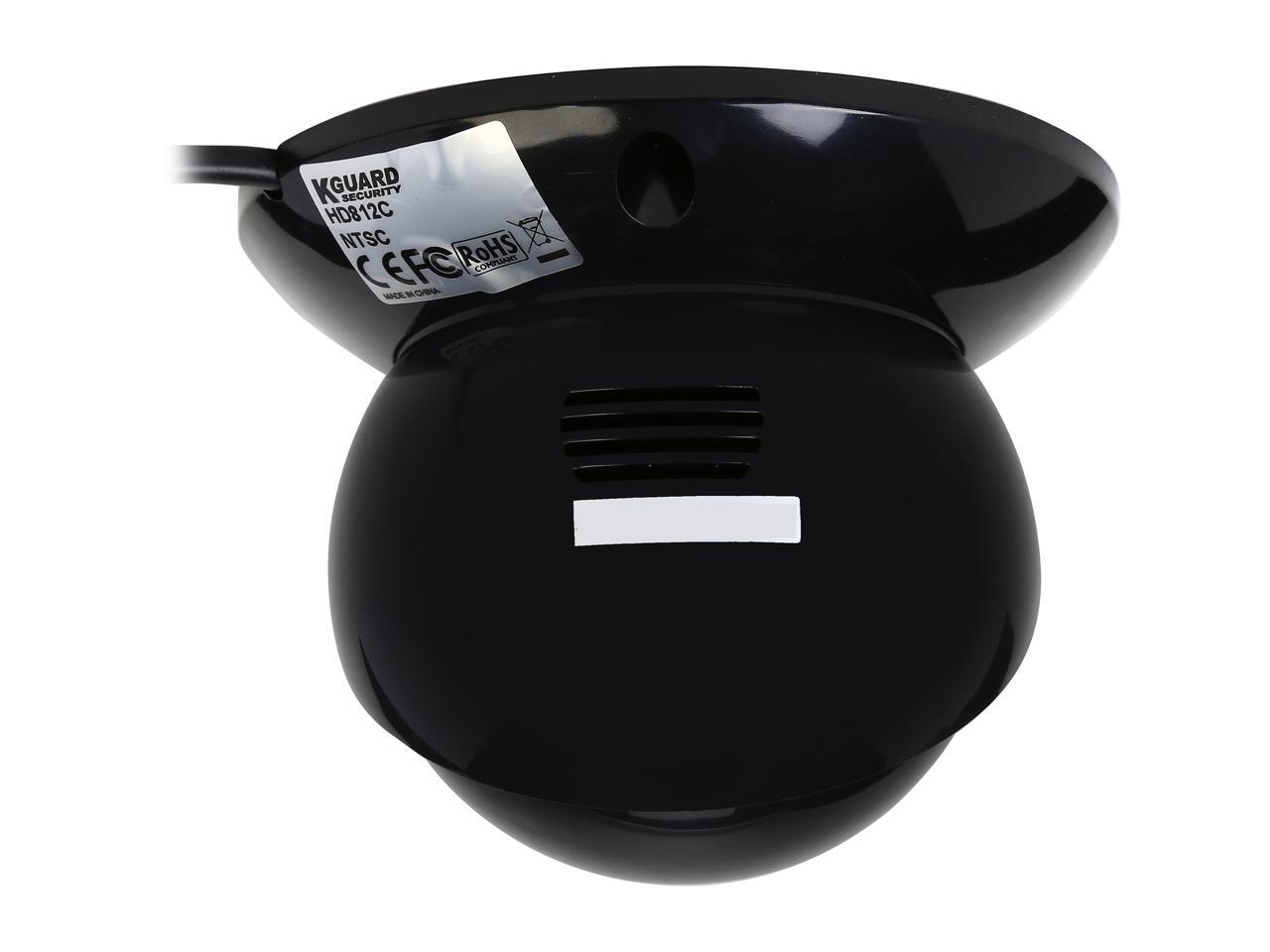 KGuard HD812CPK2 2 Pack of 700TVL 3.6mm Lens Day/Night Outdoor Dome ...