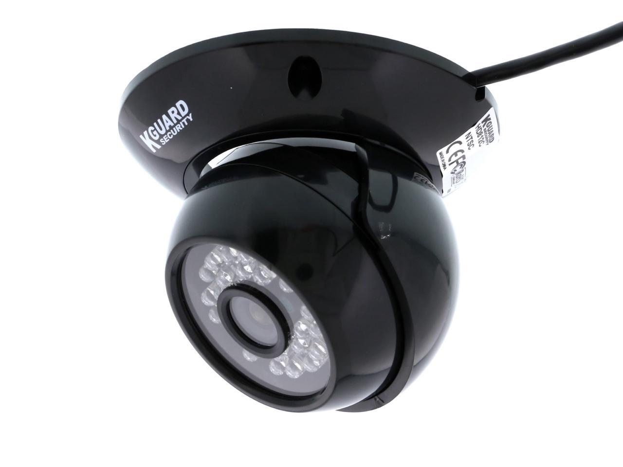 KGuard HD812CPK2 2 Pack of 700TVL 3.6mm Lens Day/Night Outdoor Dome ...