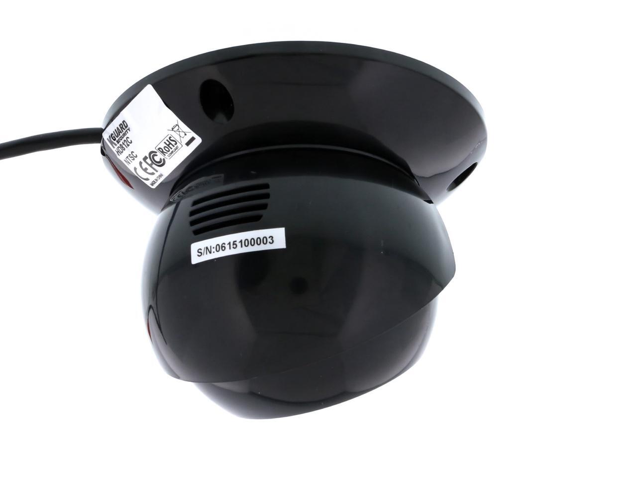 KGuard HD812CPK2 2 Pack of 700TVL 3.6mm Lens Day/Night Outdoor Dome ...