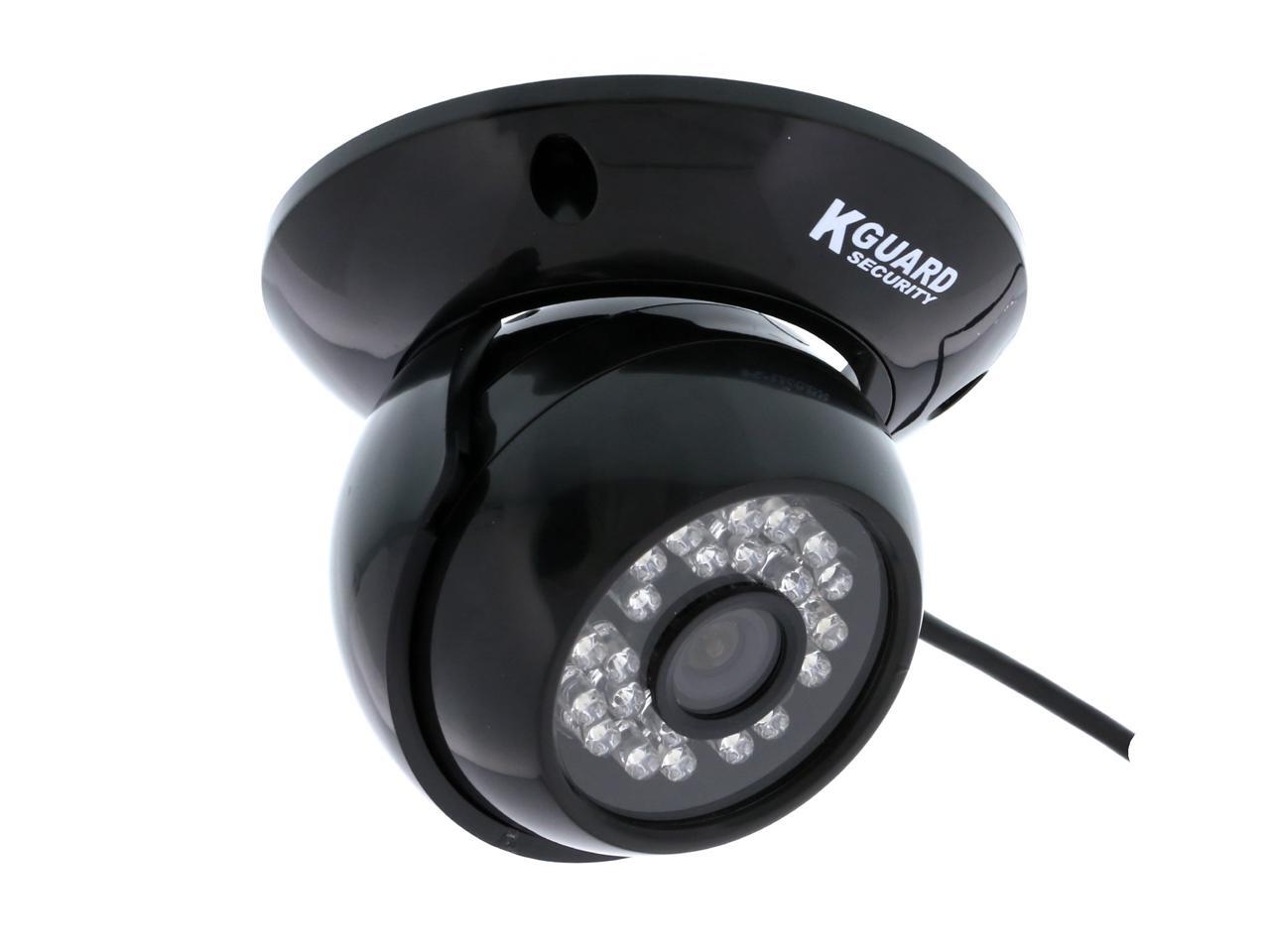 KGuard HD812CPK2 2 Pack of 700TVL 3.6mm Lens Day/Night Outdoor Dome ...