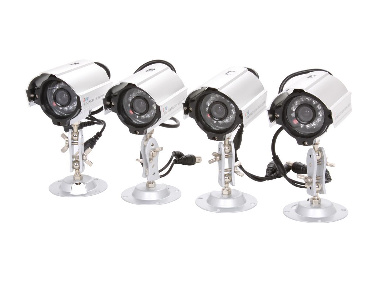 LTS 4 Camera+4 Channel 320GB DVR with Web/Mobile Phone/iPhone Access ...