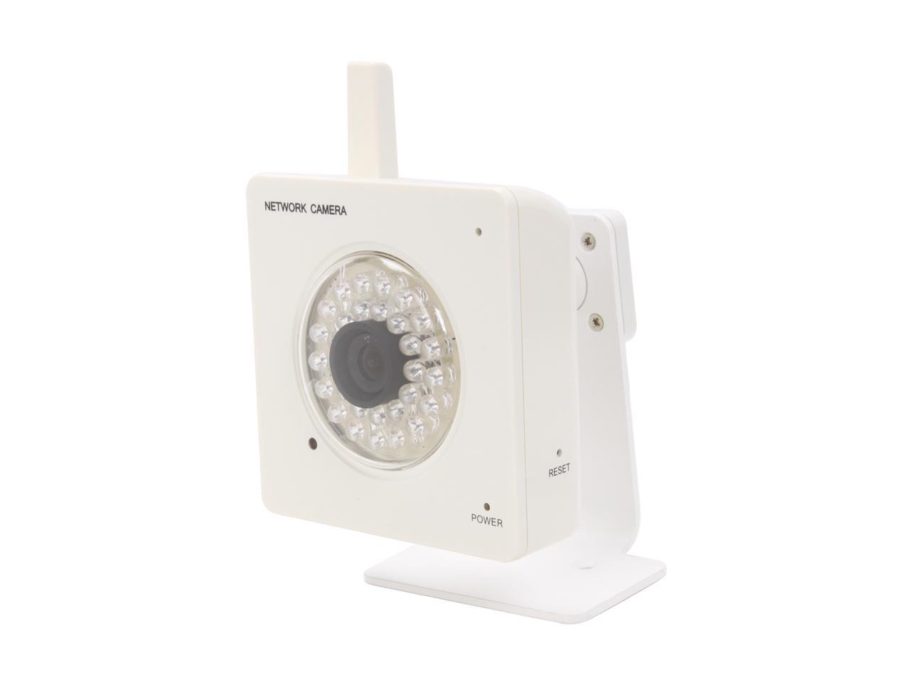 LTS Wireless-G+RJ45 IP Camera with 30 LED / MicroSD Card Record ...