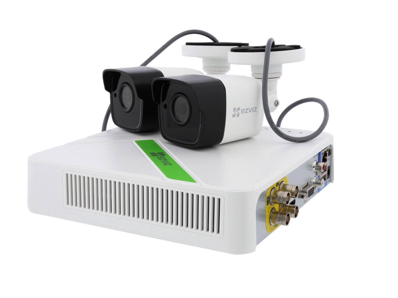 EZVIZ CRISPr Ultra HD 1080p EXIR Video Security System, 4 Weatherproof ...