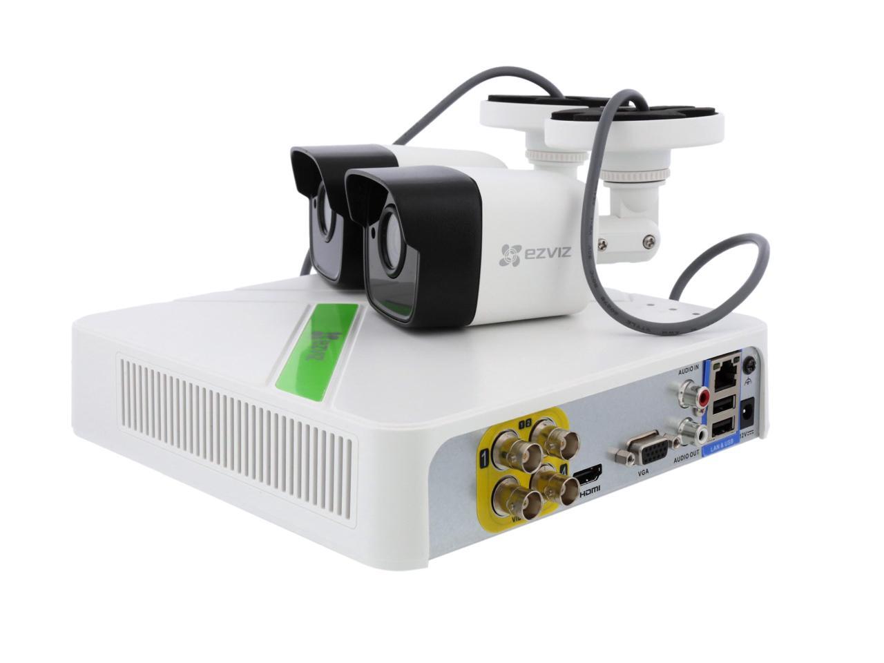 EZVIZ CRISPr Ultra HD 1080p EXIR Video Security System, 4 Weatherproof ...