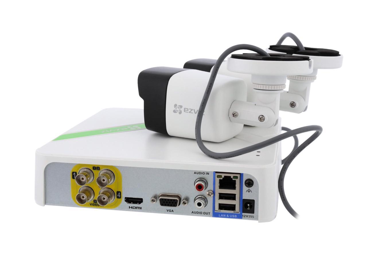 EZVIZ CRISPr Ultra HD 1080p EXIR Video Security System, 4 Weatherproof ...
