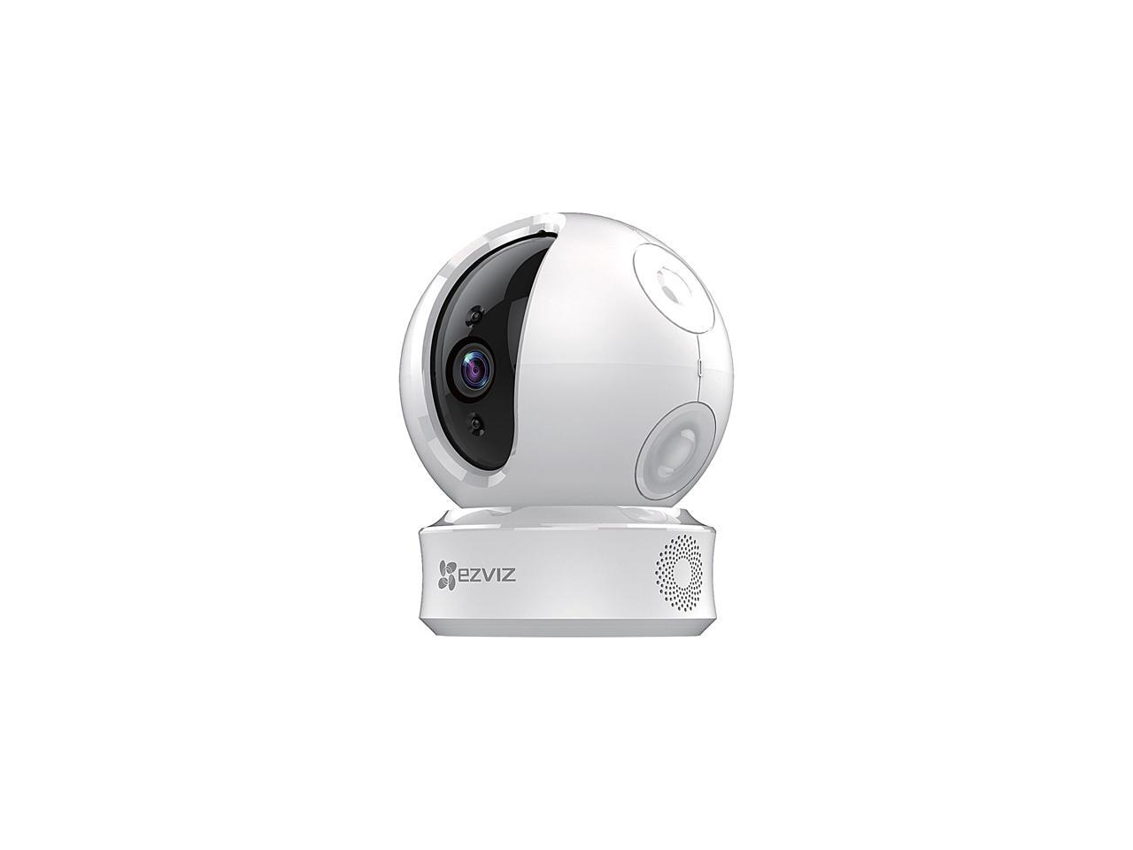 EZVIZ C6C HD 720p Indoor Pan/Tilt WiFi Security Camera 360 Degree Full Room Coverage Auto Motion ...