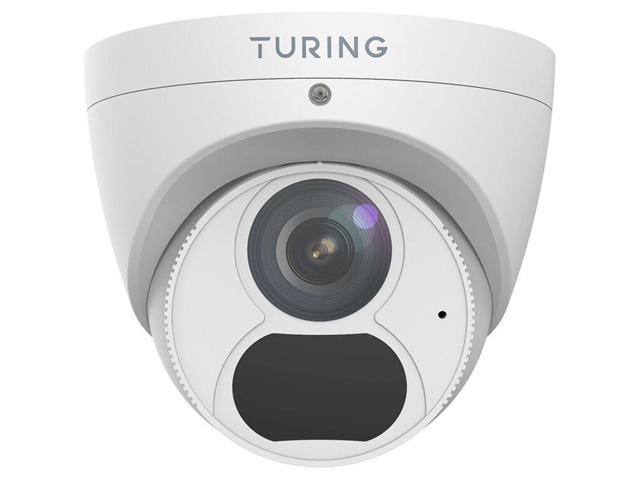 Turing Video TP-MED4M28 4MP HD TwilightVision IR Turret Network Camera ...