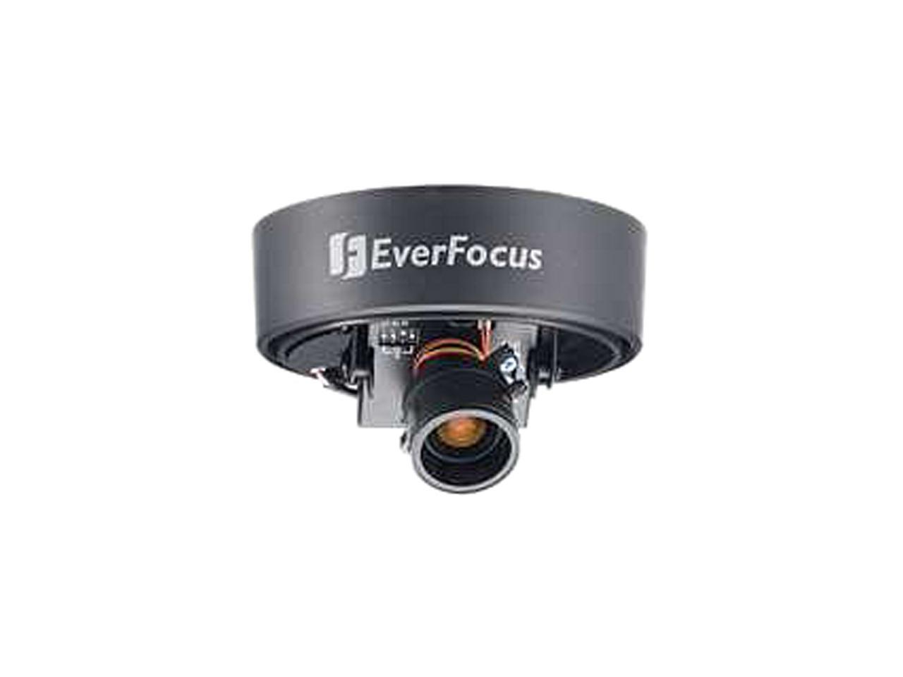 EverFocus ED350/NW Indoor Mini Color Dome Camera with White Base ...