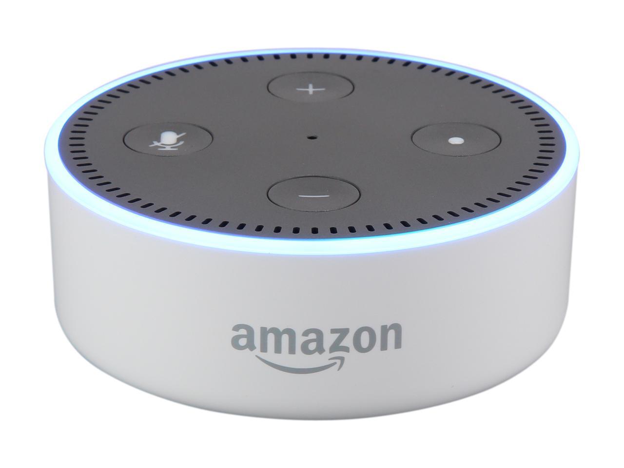 Amazon Echo Dot - White - Newegg.com