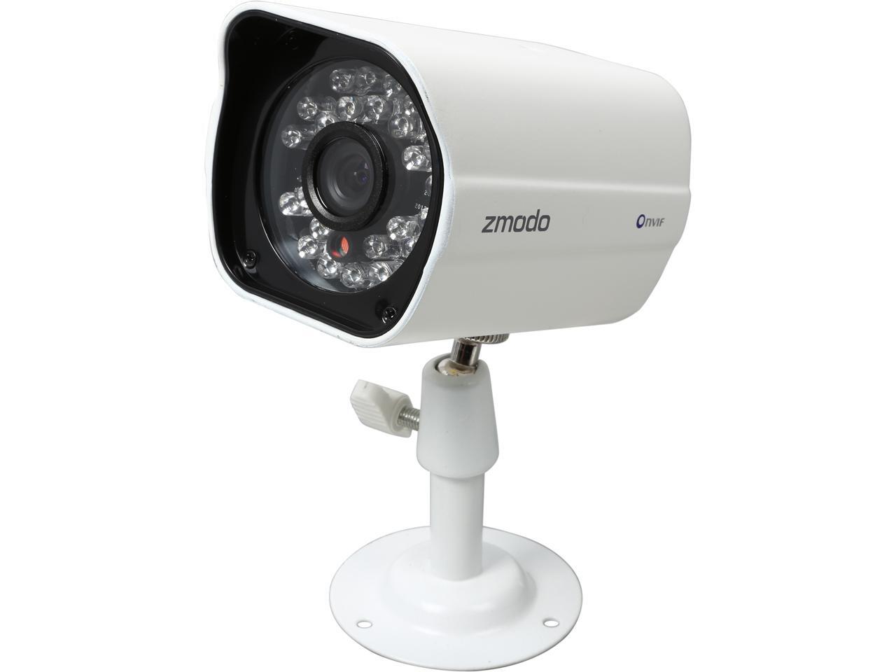 Zmodo ZP-IBH13-P 720P Day/Night Outdoor sPoE IP Camera with QR Code ...