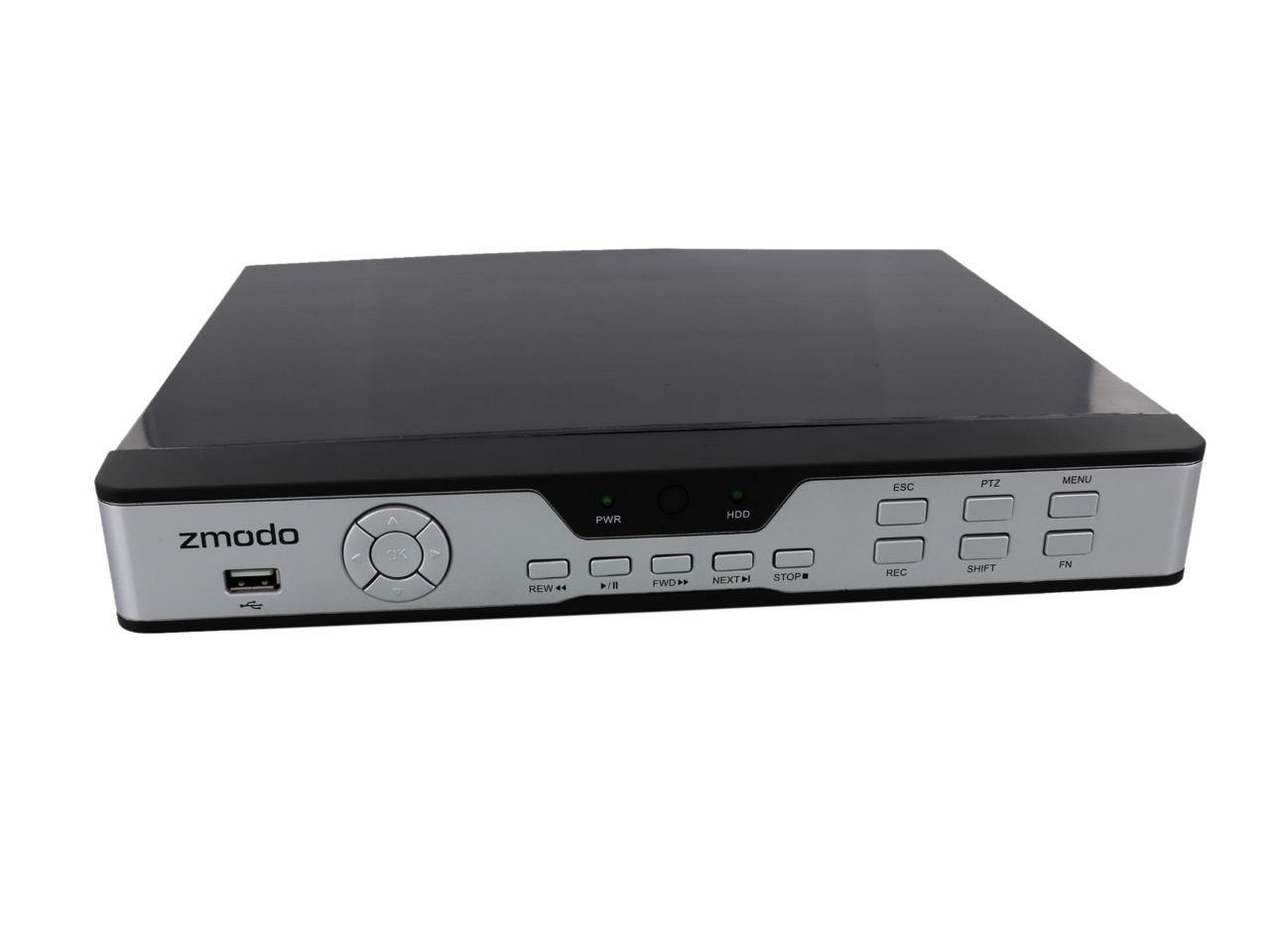 ZMODO ZMD-DX-SBL8 8 Channel 960H Security DVR with HDMI and QR-Code ...
