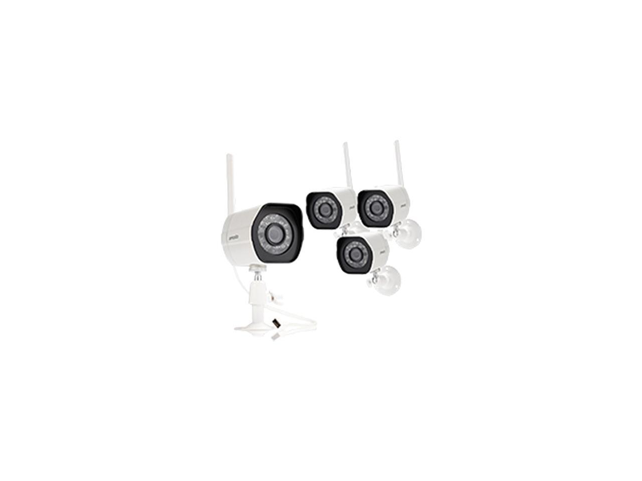 Zmodo ZM-W0002-4 Smart Wireless Security Cameras- 4 Pack- HD Indoor ...