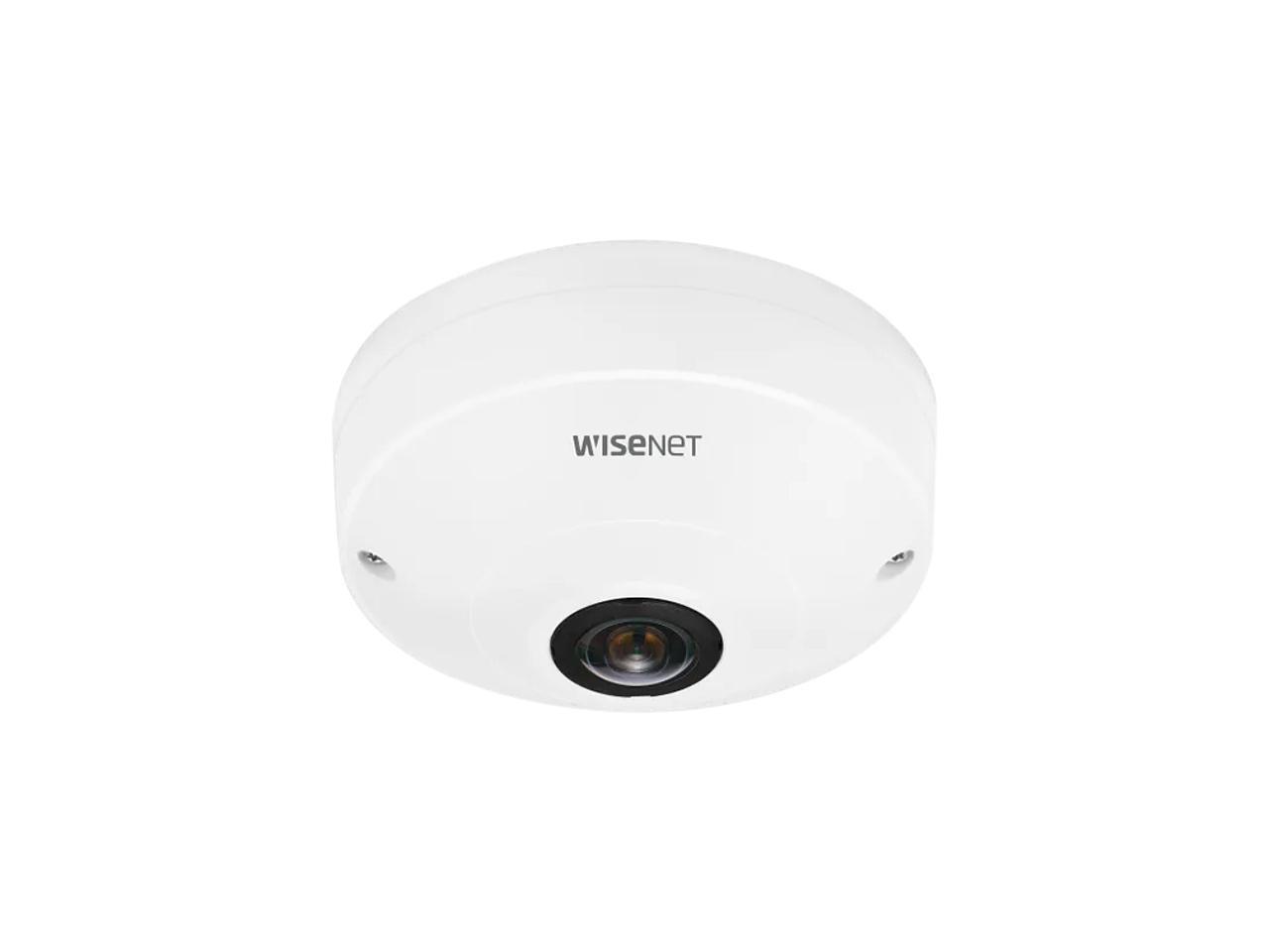 Hanwha Techwin QNF-8010B Q Series 6 MP Sensor 360° Indoor Fisheye ...
