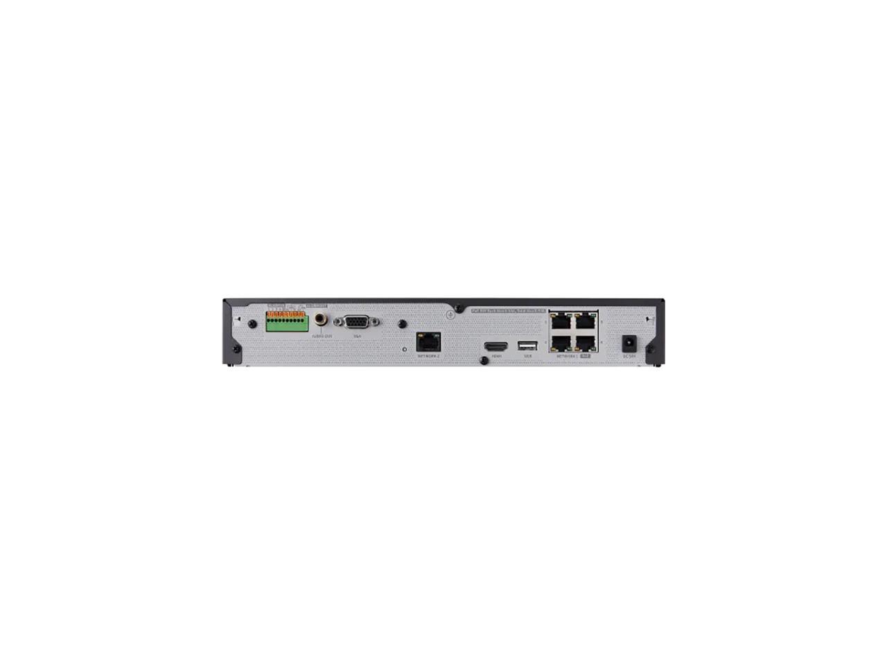 Hanwha Techwin XRN-420S-6TB Ameri Wisenet 4 Channel NVR - Newegg.com