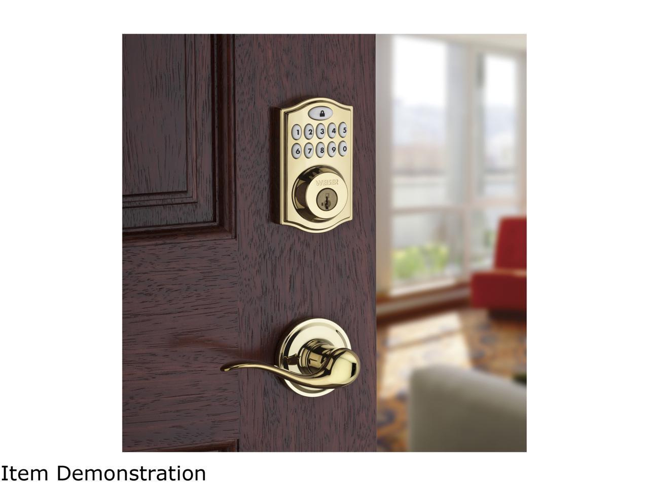 Weiser 9GED18000-007 SmartCode 10 Traditional with Zigbee Electronics - Zigbee Electronic Lock ...