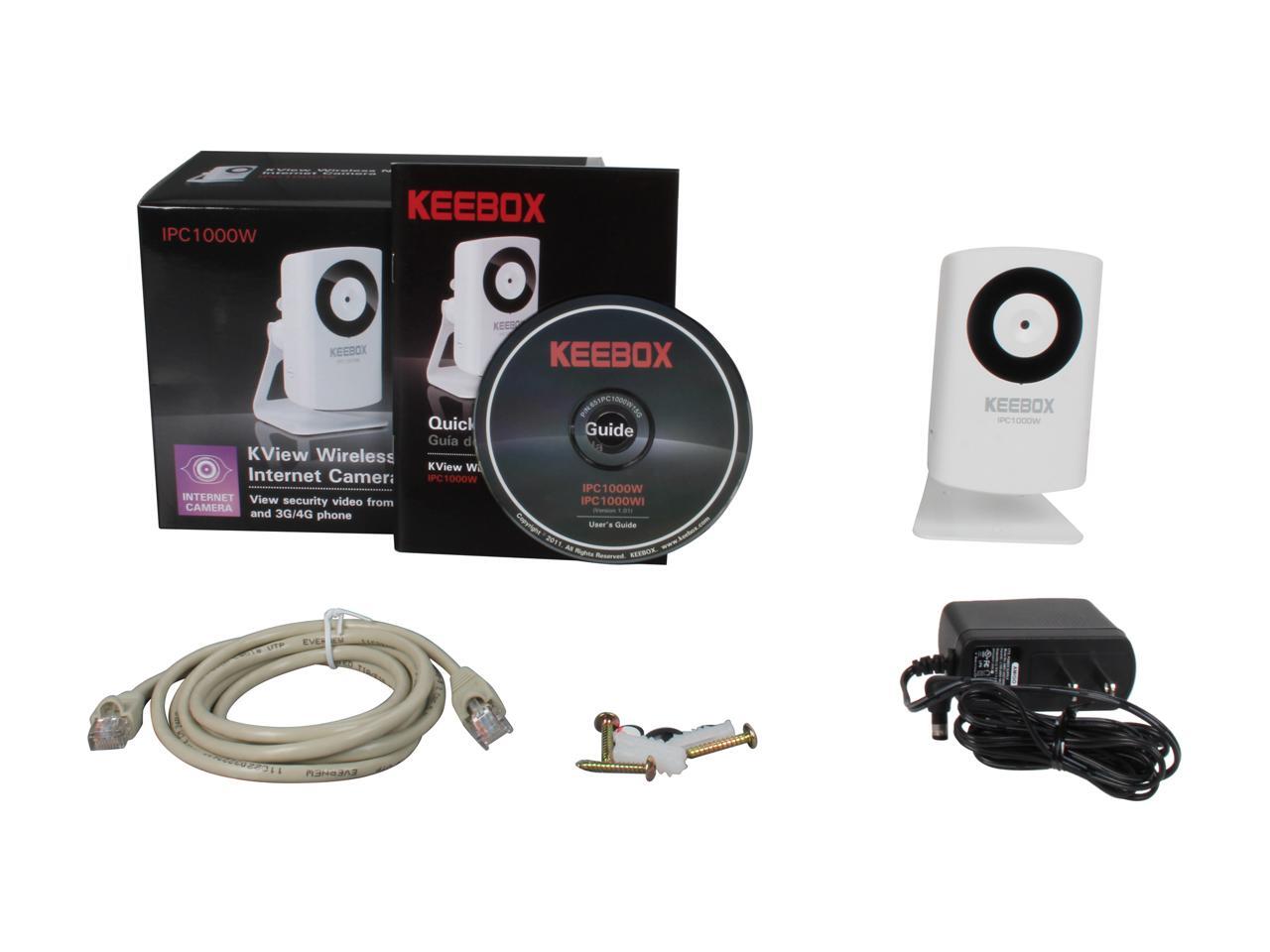 Keebox IPC1000W KView Wireless N Internet Camera - Newegg.com