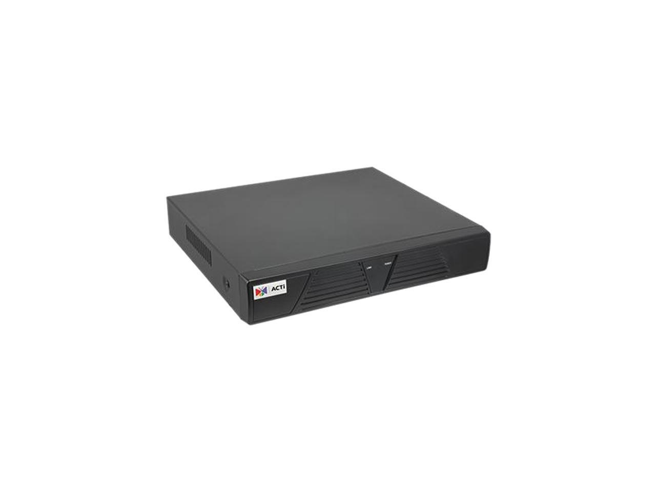 ACTi ENR-020P 9-Channel 1-Bay Mini Standalone NVR with 8-port PoE ...