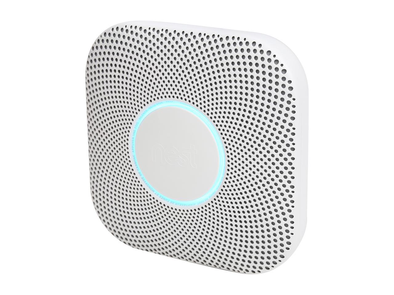 Google Nest Protect - Wired, Wi-Fi Smoke & Carbon Monoxide 2nd Gen ...