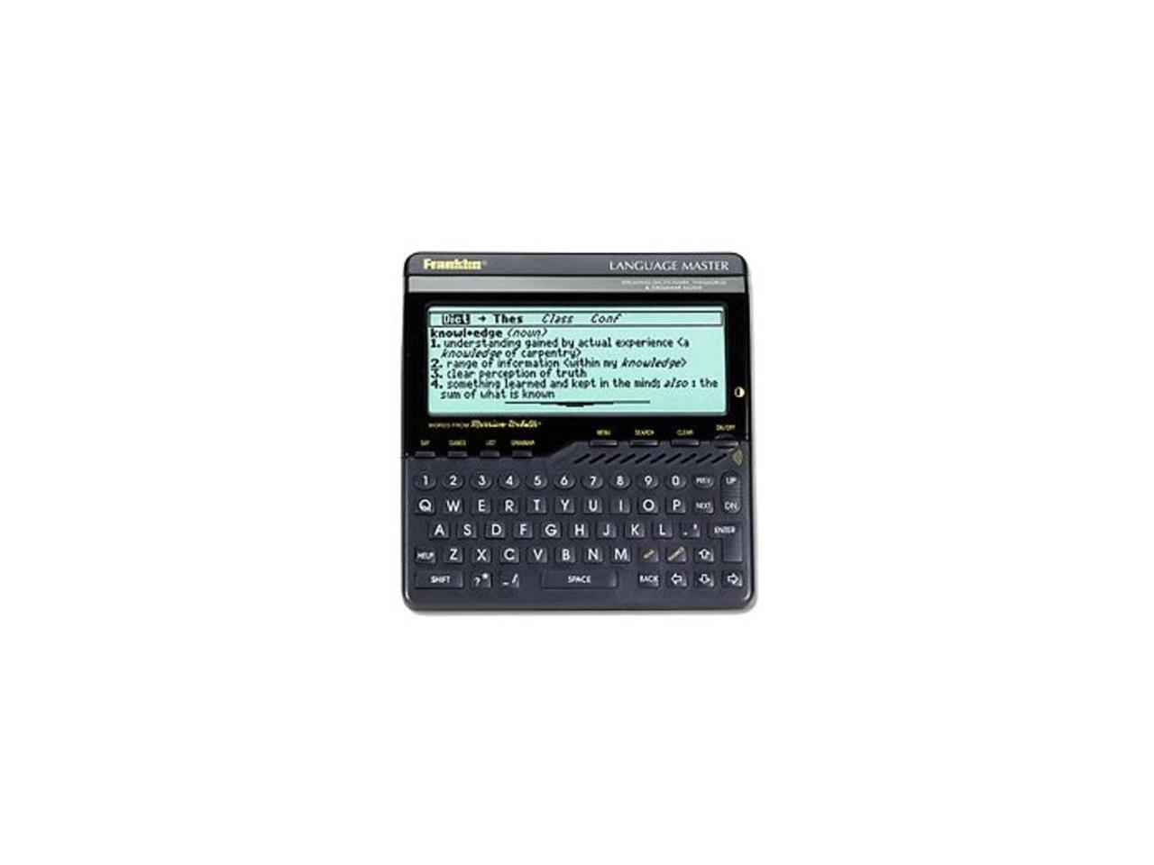 Franklin LM-6000B Speaking Language Master - Newegg.com