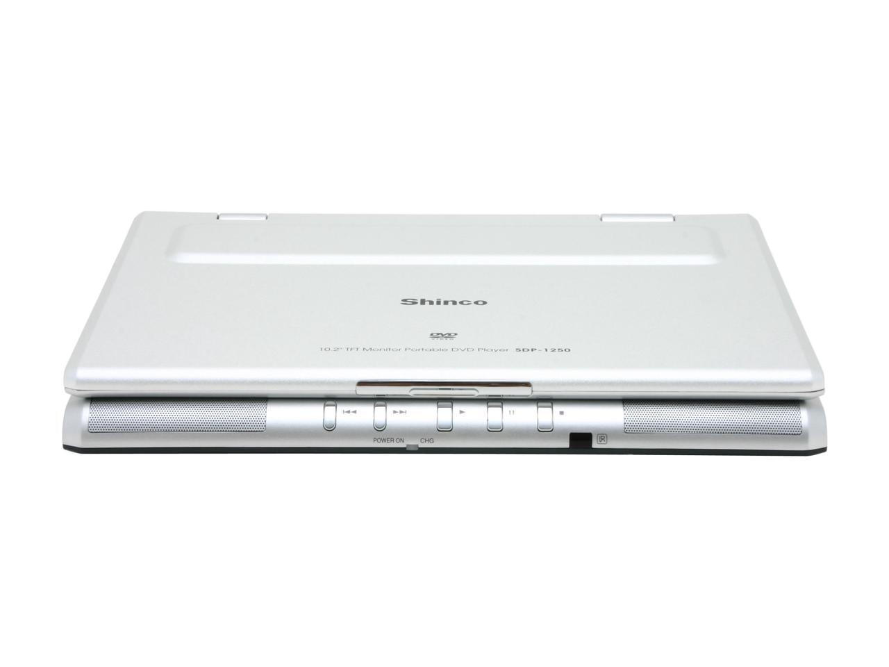 Open Box: Shinco SDP-1250 Portable MPEG4 DVD Player w/10.2" LCD, 3-in-1 ...