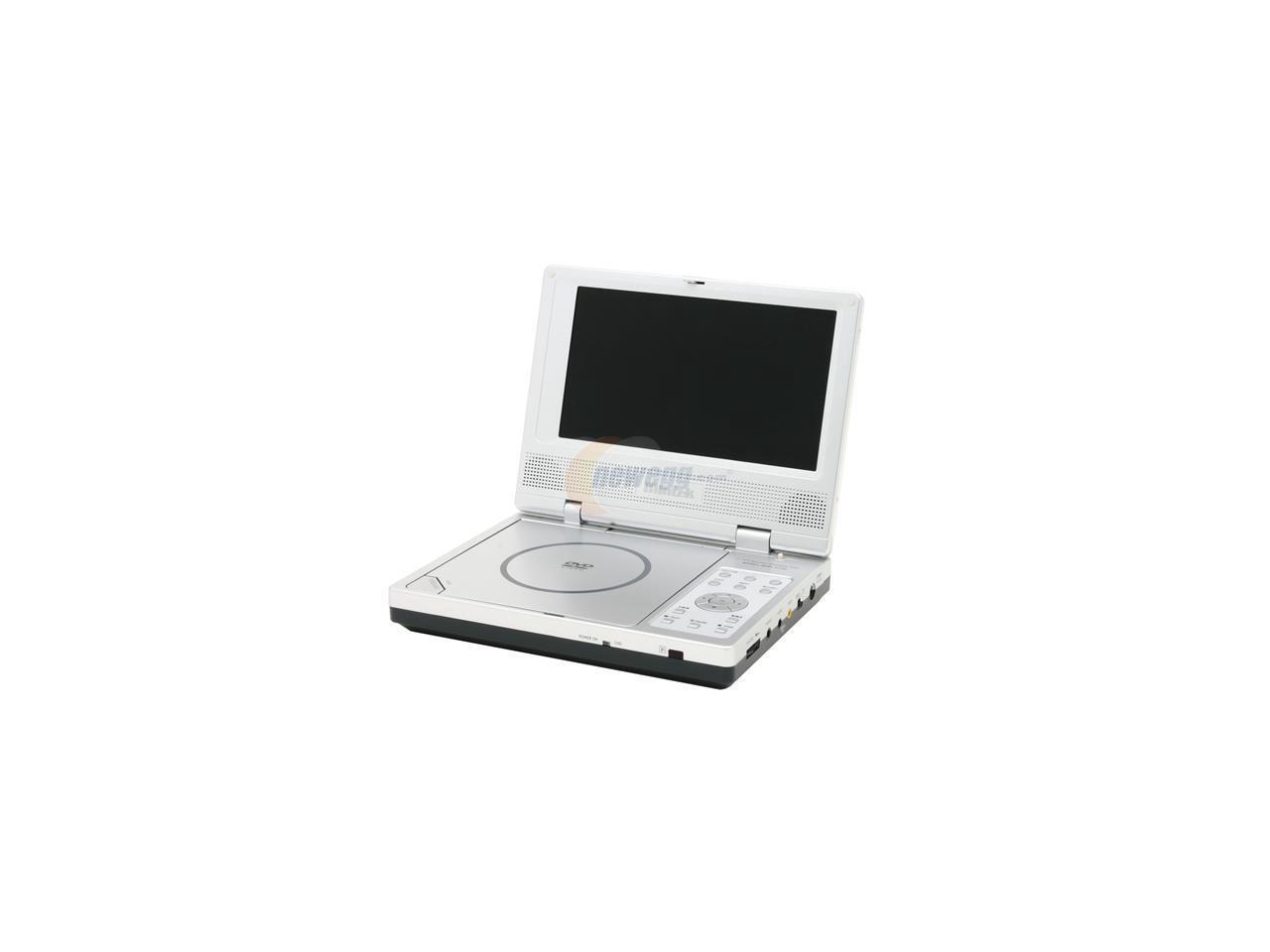 Mintek MDP-1770 Slim Portable DVD Player W/ 7" 16:9 Widescreen TFT ...