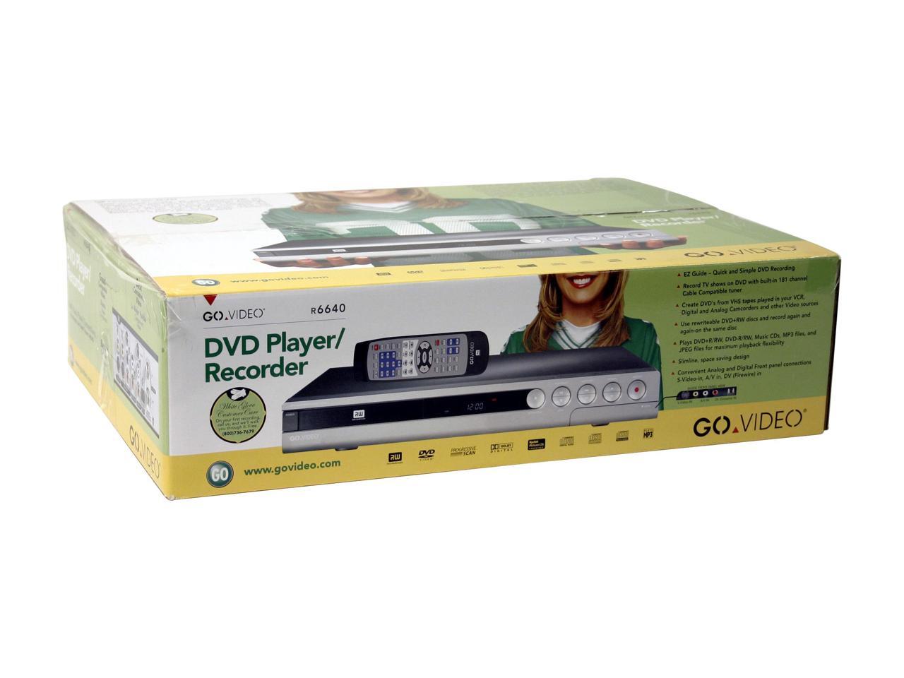 GO VIDEO DVD Recorder R6640 - Newegg.com