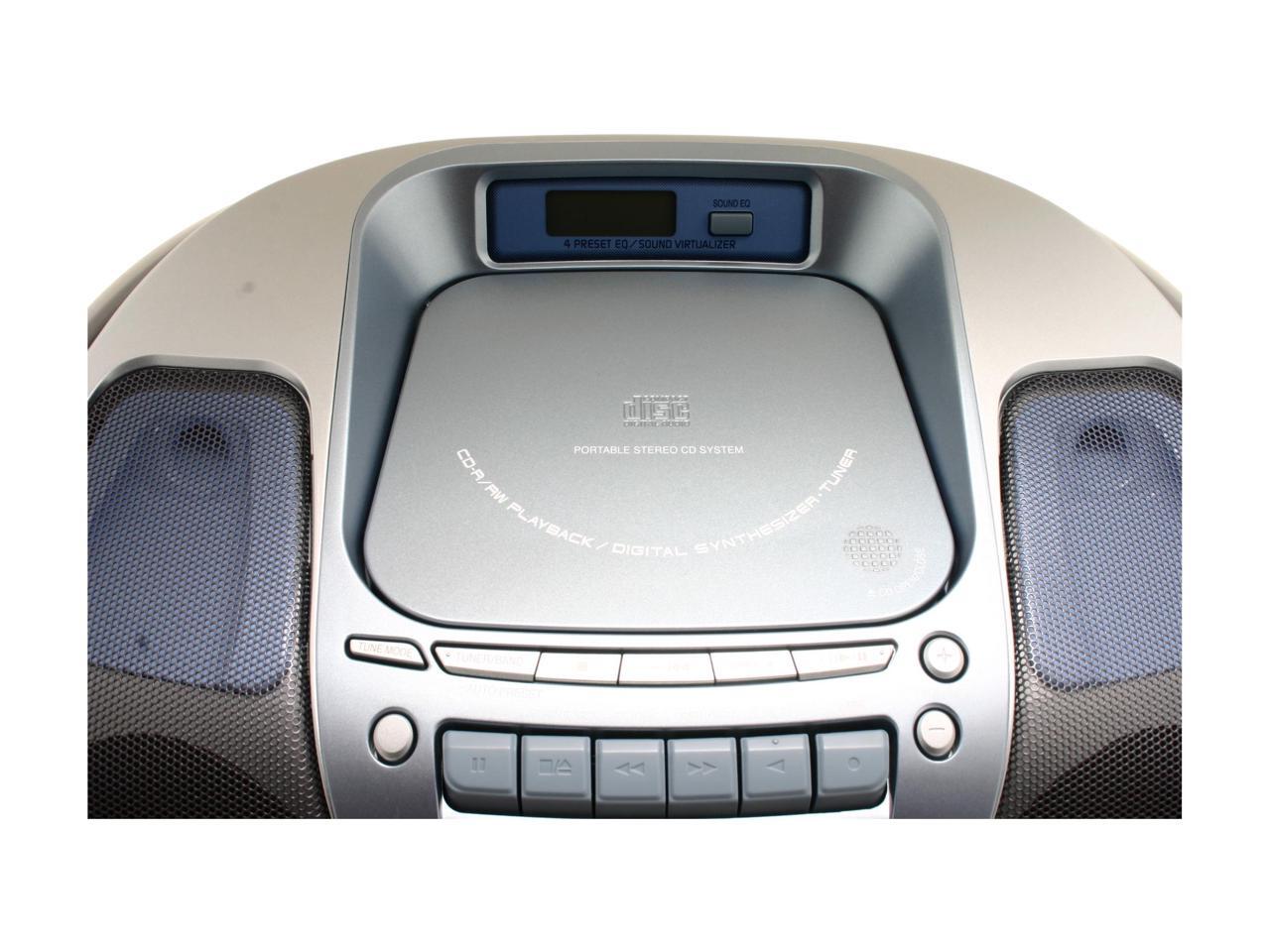 Panasonic Protable BoomBox w/ Multi-informational LCD Display RX-D27 ...