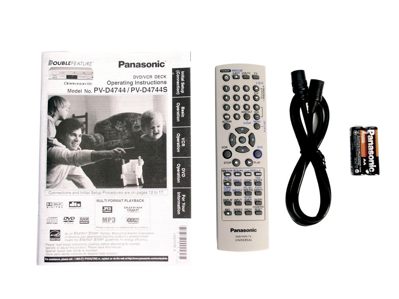 Panasonic PV-D4744S - Newegg.com