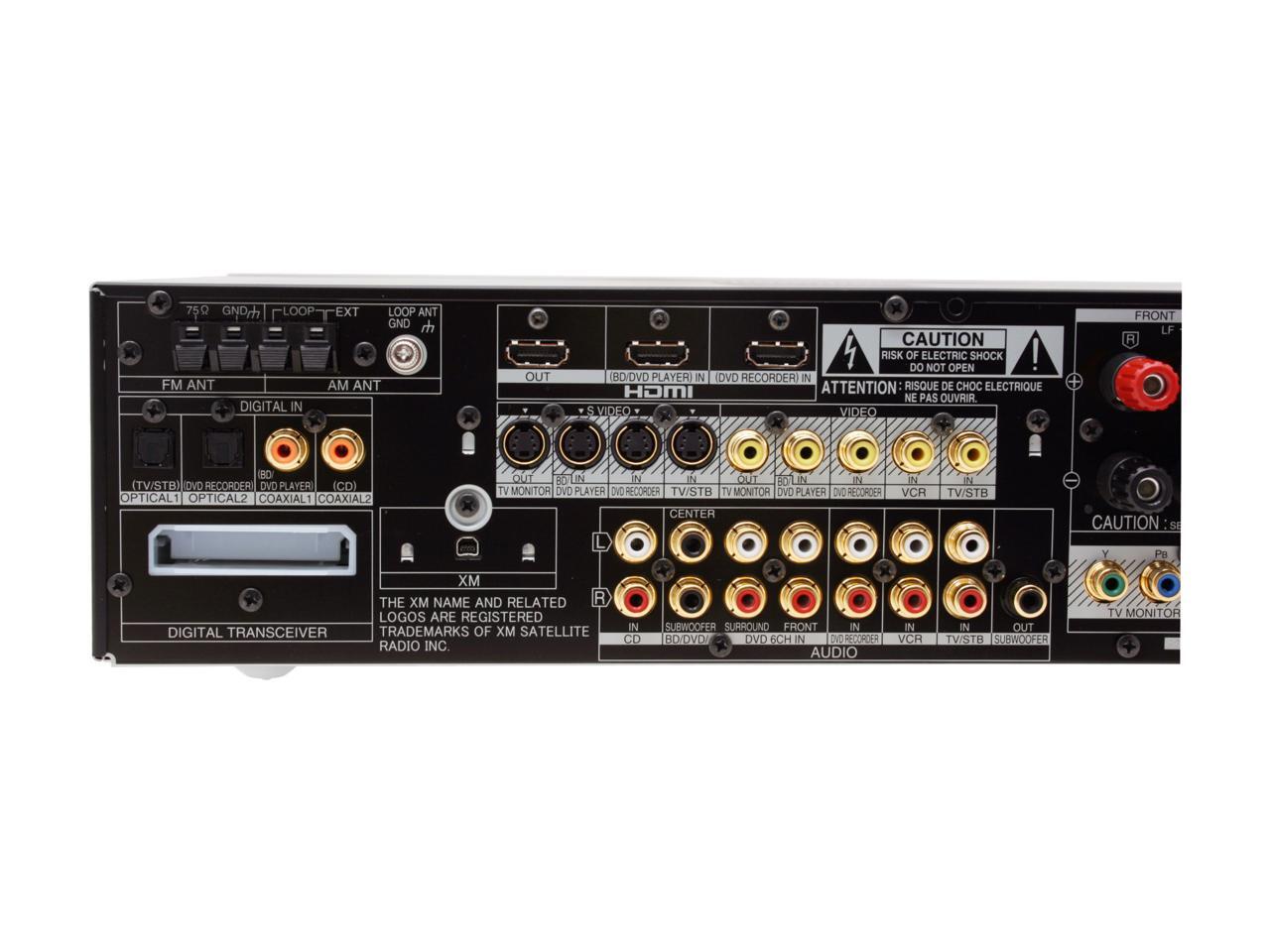 Panasonic SA-XR700 7.1-Channel Home Theater Receiver - Newegg.com